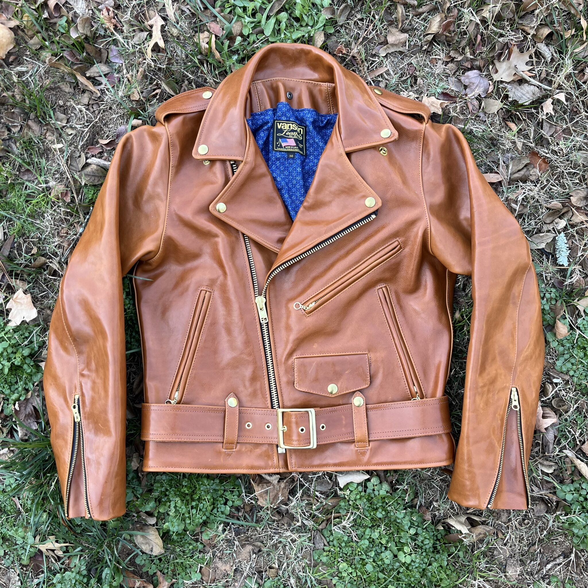 DudsByDel x Vanson C2 in Cognac Badalassi Steerhide [2026 Pre-Order] – DudsByDel